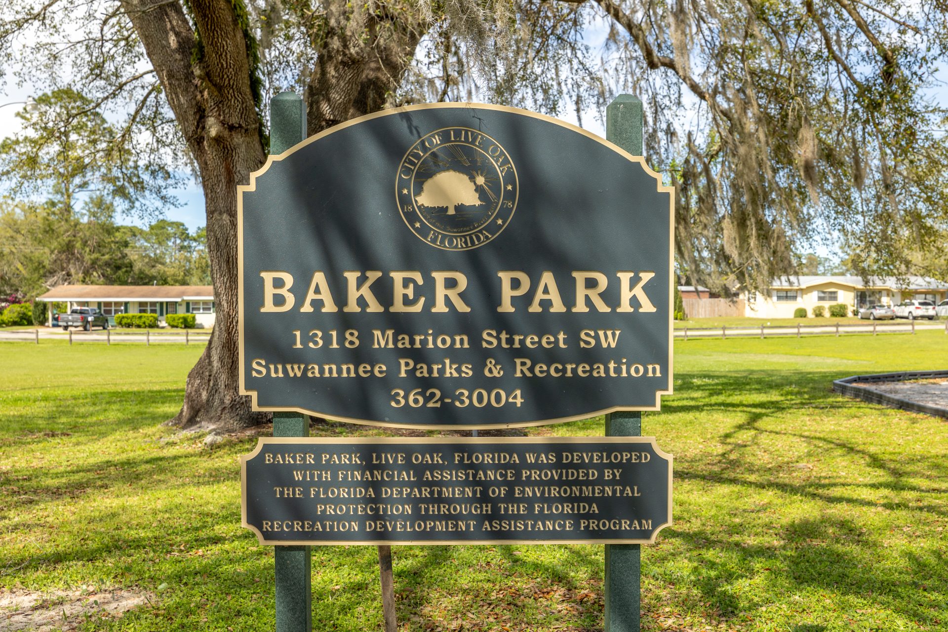 Baker Park – Suwannee Parks & Recreation