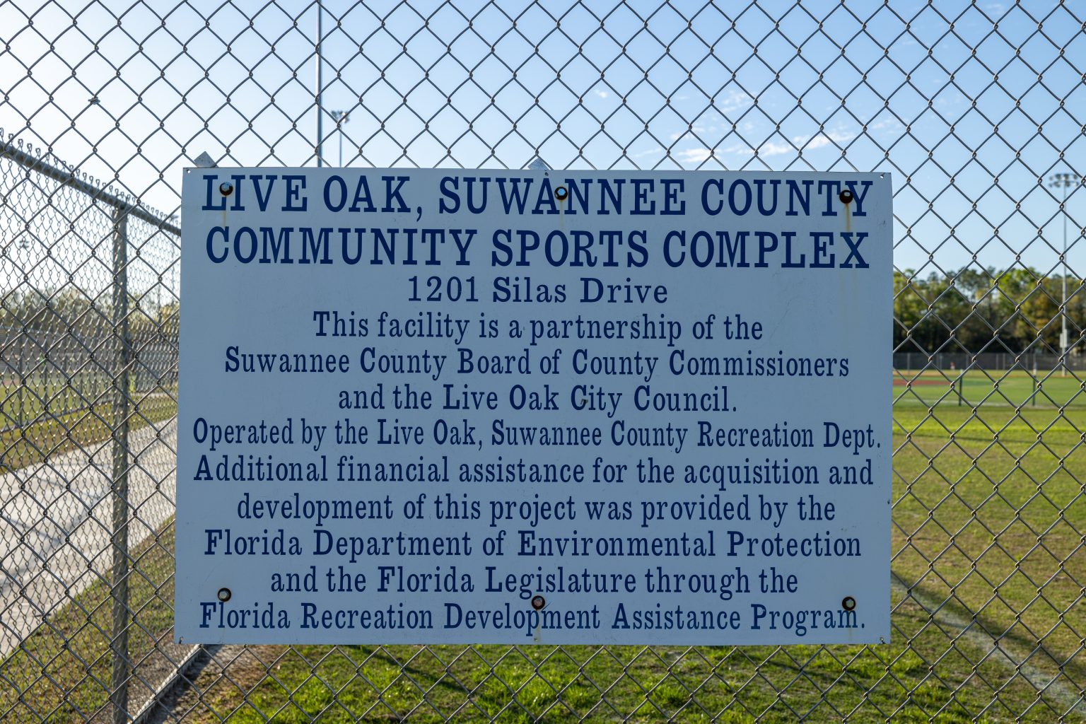 First Federal Sportsplex – Suwannee Parks & Recreation